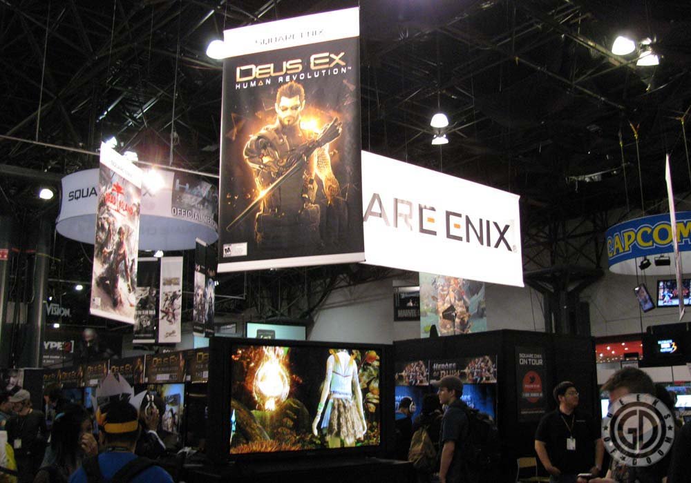 NYCC 2011: Preview Night: Square Enix booth