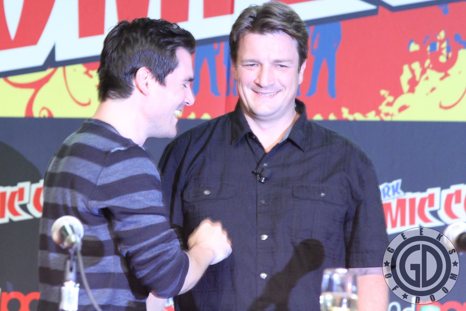 NYCC 2012: Firefly 10th Anniversary panel: Sean Maher and Nathan Fillion