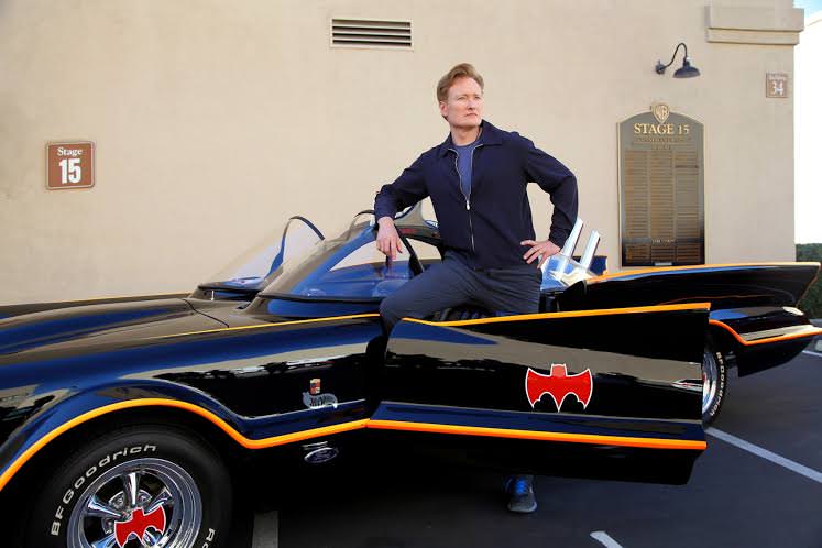 Conan O’Brien Batman photo by Will Becton