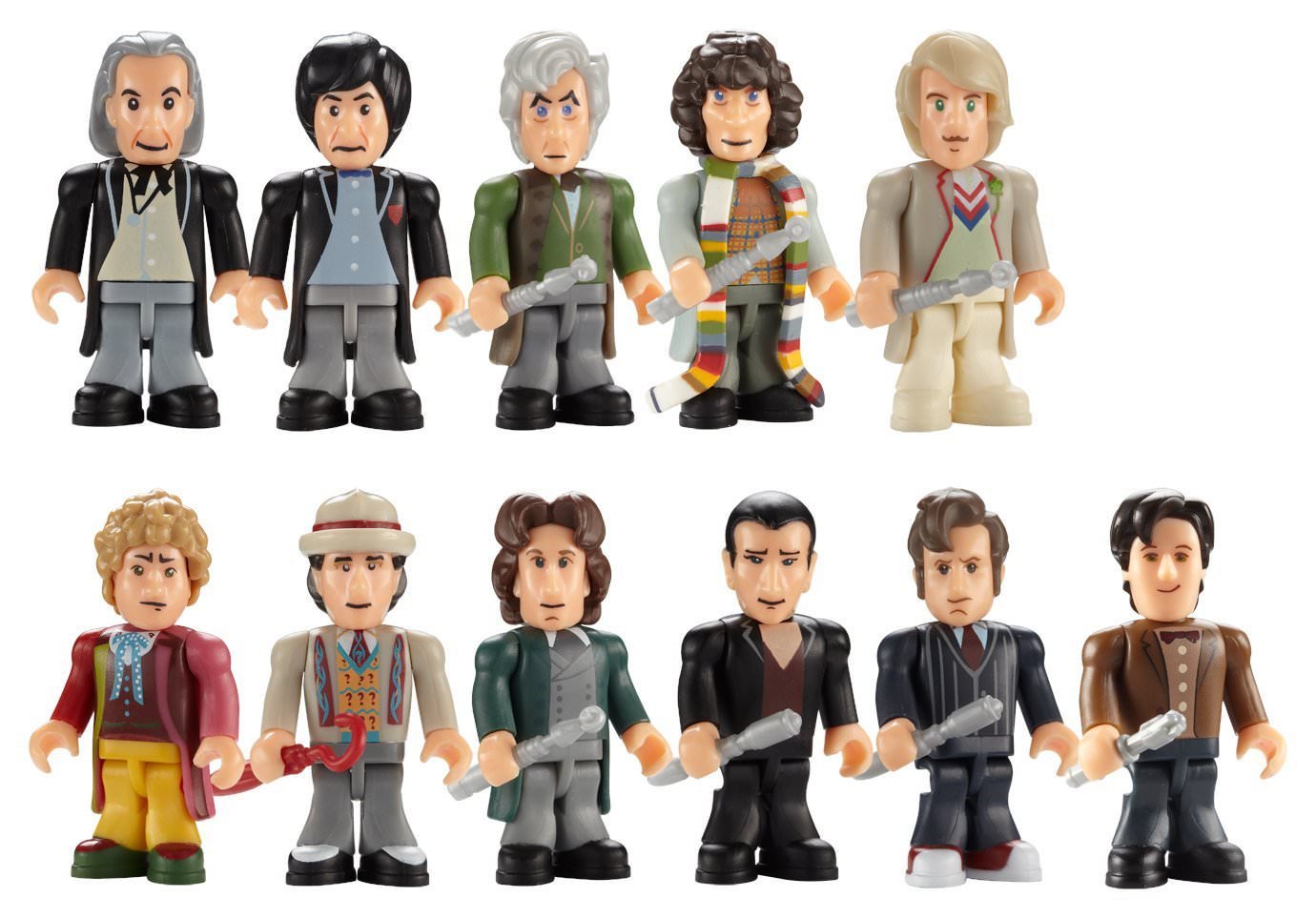 Doctor Who The Eleven Doctors Micro-Figure Set by Character Group
