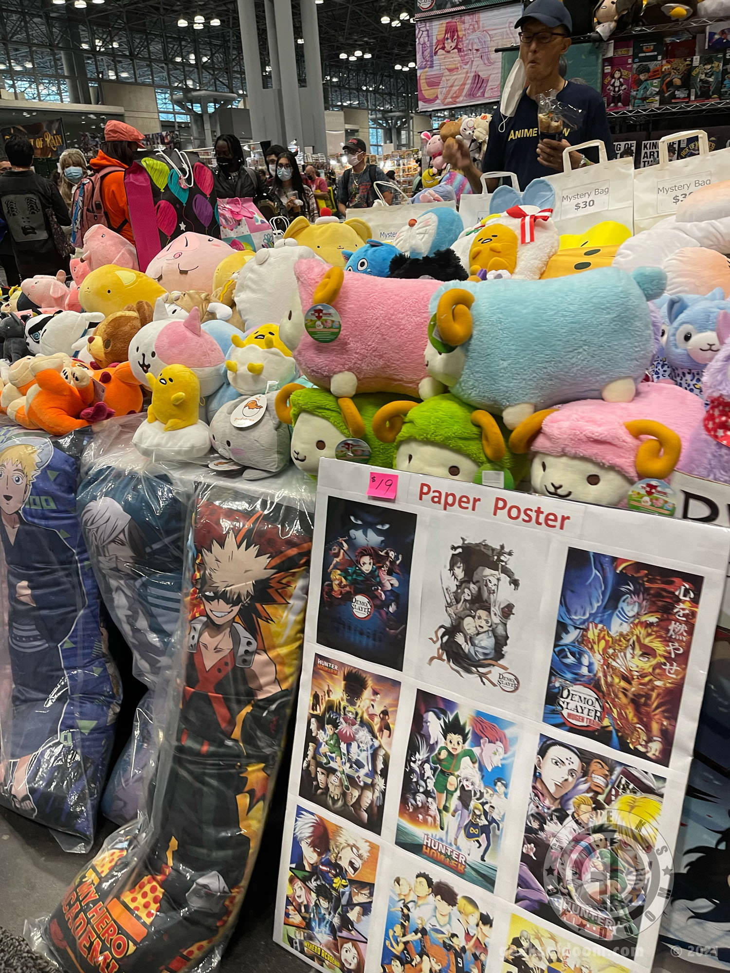 NYCC 2021: Show Floor: Plush Booth